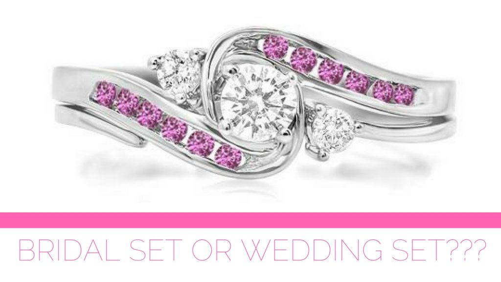 Know The Differences Between Wedding Set And Bridal Set | Dazzling Rock