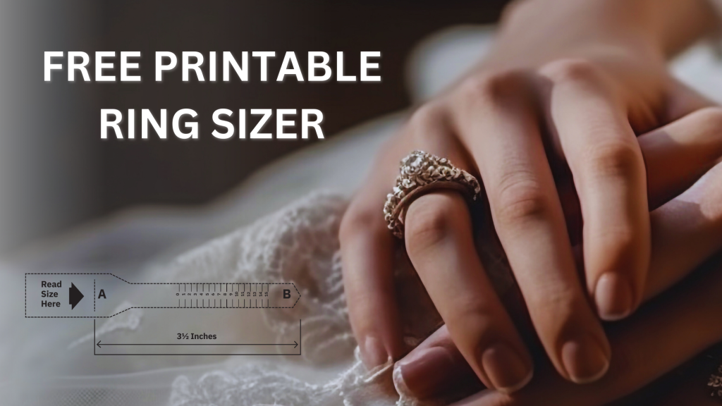 How to Measure Printable Ring Sizer at Home: A Guide