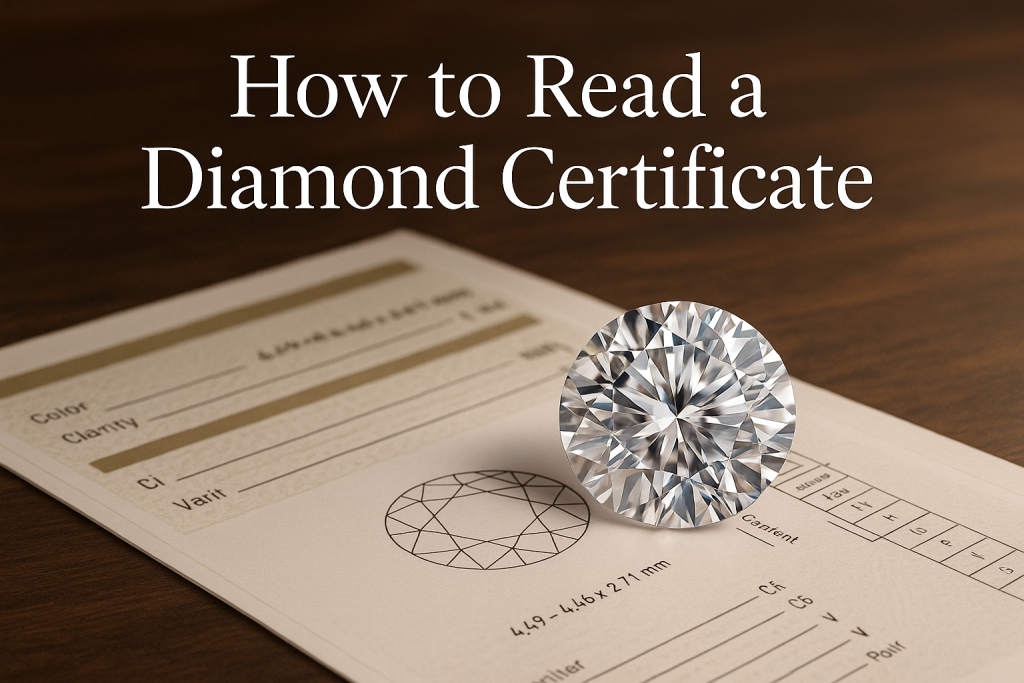 How to Read a Diamond Certificate (GIA, IGI, AGS) | Dazzling Rock Blog